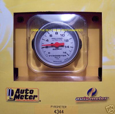 Autometer Boost Gauge & EGT Gauge *Brand New* | Vauxhall Owners Forum